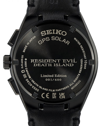 Seiko Astron GPS Solar Resident Evil Death Island Limited Edition ...