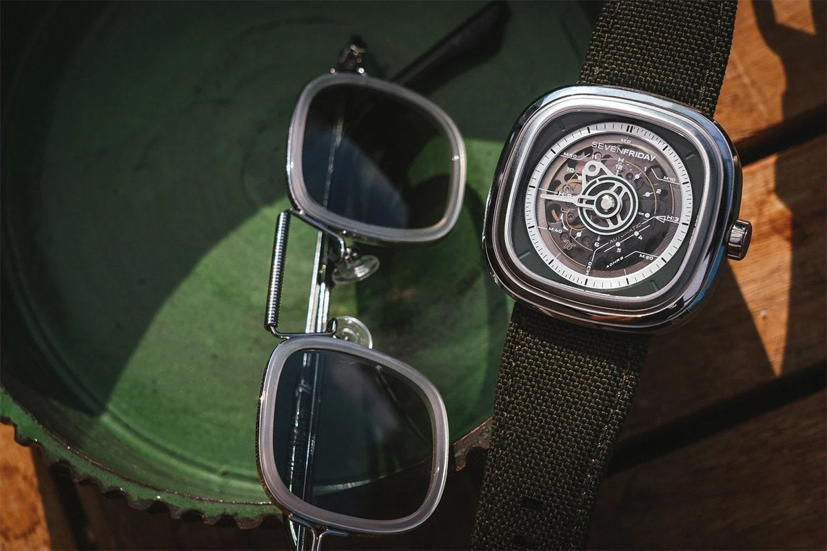 SevenFriday Sunglasses Tiny 3 ICT2/03 Sunglasses | Jura Watches