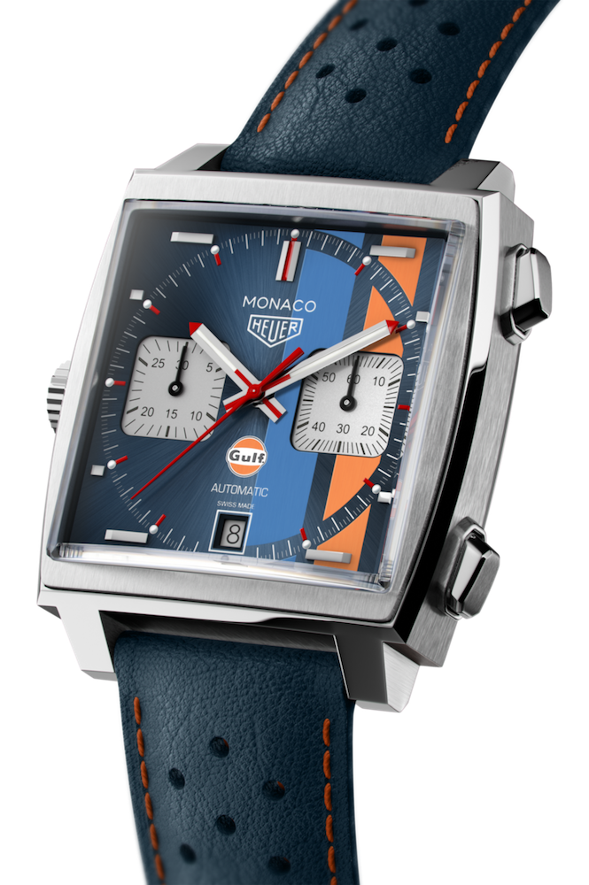 TAG Heuer Watch Monaco Gulf Calibre 11 Mens CAW211R.FC6401 Watch | Jura ...