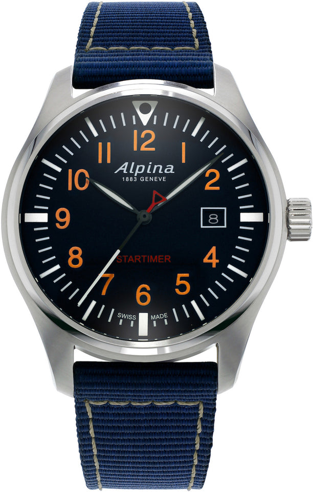 Alpina Watch Startimer Pilot Quartz AL-240N4S6 Watch | Jura Watches
