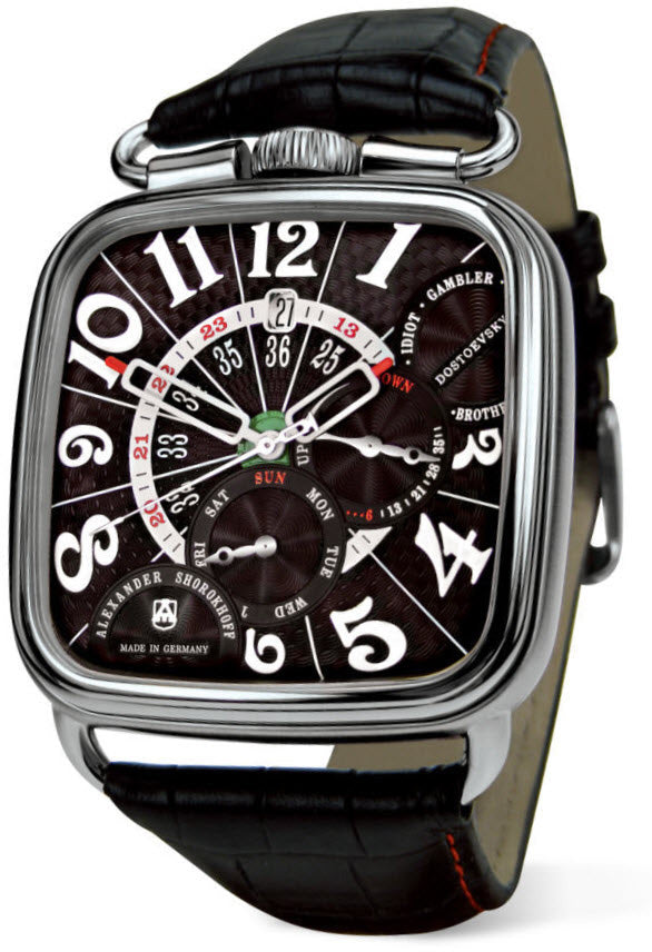 Alexander Shorokhoff Watch Fedor Dostoevsky AS.FD22 Watch | Jura Watches