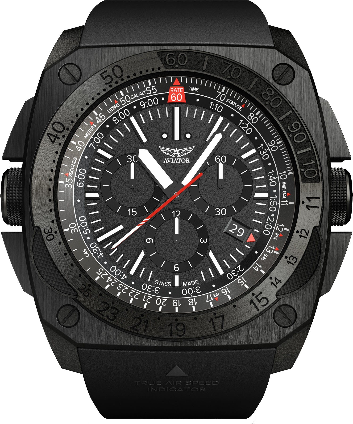 Aviator MIG-29 SMT Chrono M.2.30.5.216.6 Watch | Jura Watches