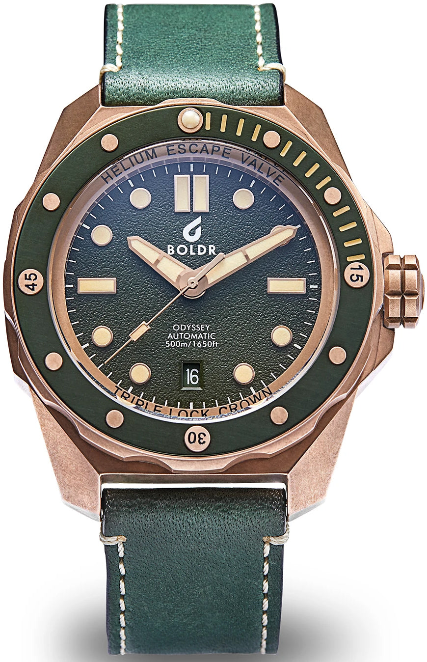 Boldr Watch Odyssey Bronze Serpentine Odyssey Bronze Serpentine Watch ...