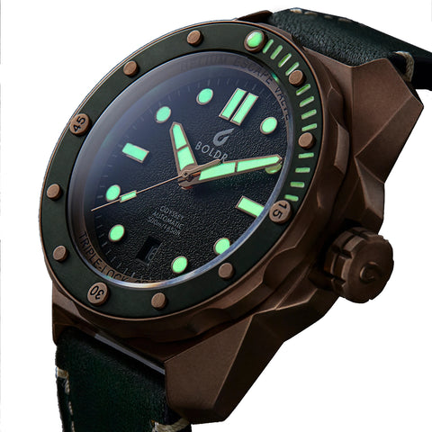 Boldr Watch Odyssey Bronze Serpentine Odyssey Bronze Serpentine Watch ...