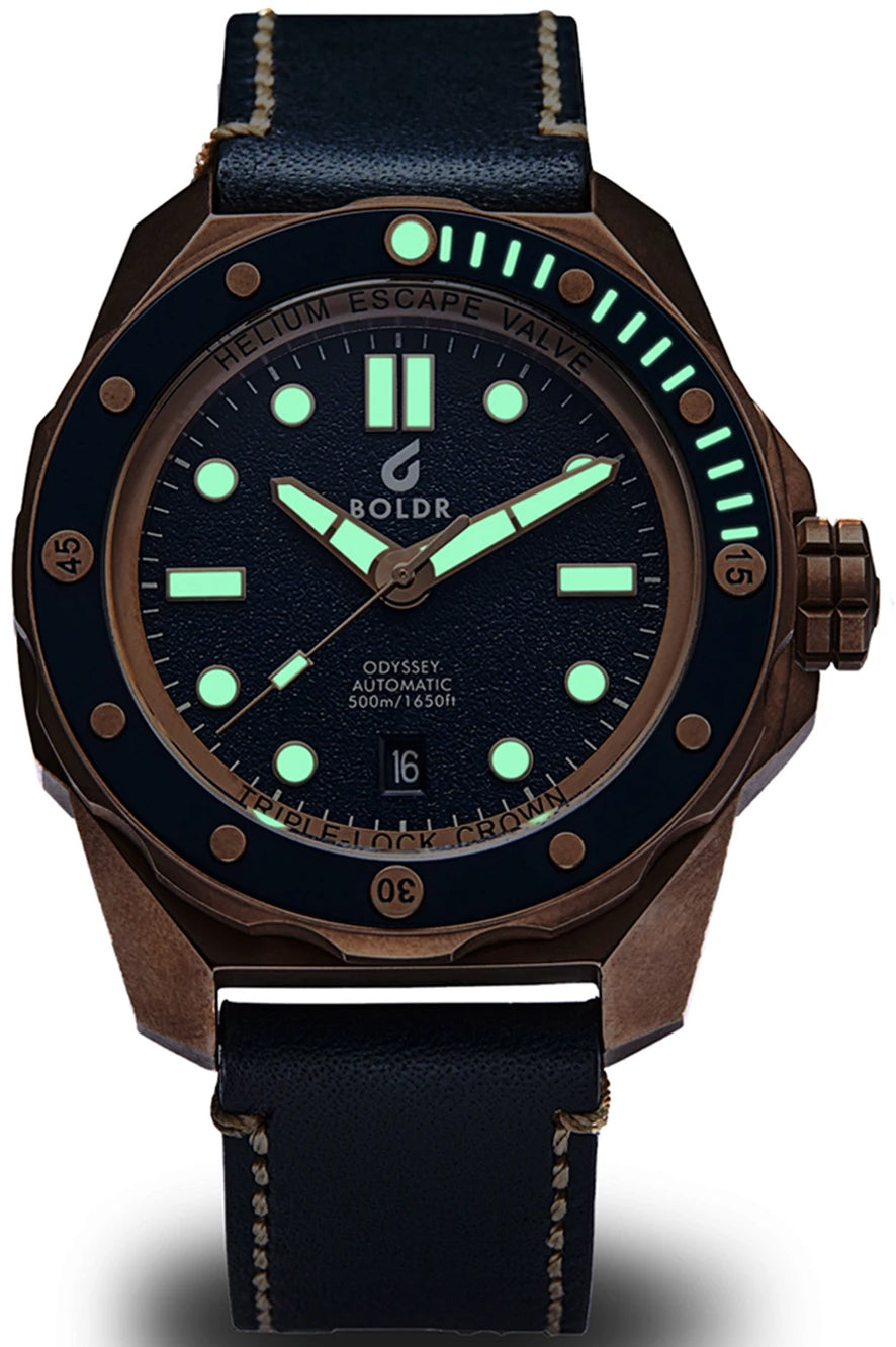 Boldr Watch Odyssey Bronze Aventurine Odyssey Bronze Aventurine Watch ...