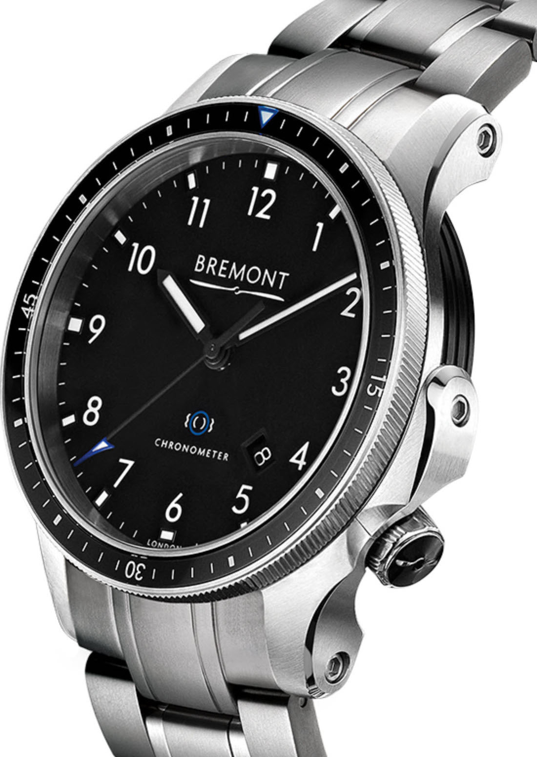 Bremont Watch Boeing Model 1 Black Bracelet BB1-SS/BK/BR Watch | Jura ...