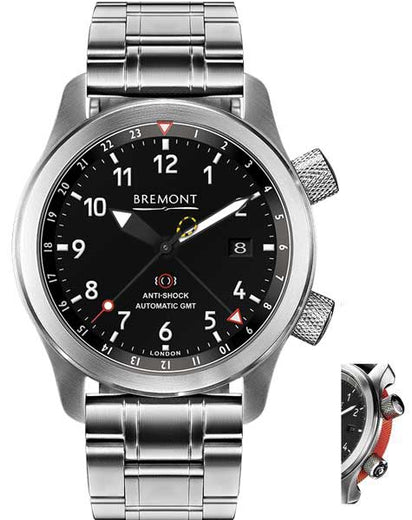 Bremont Martin Baker MBIII GMT Orange Bracelet Watch MBIII/OR/BR Watch ...