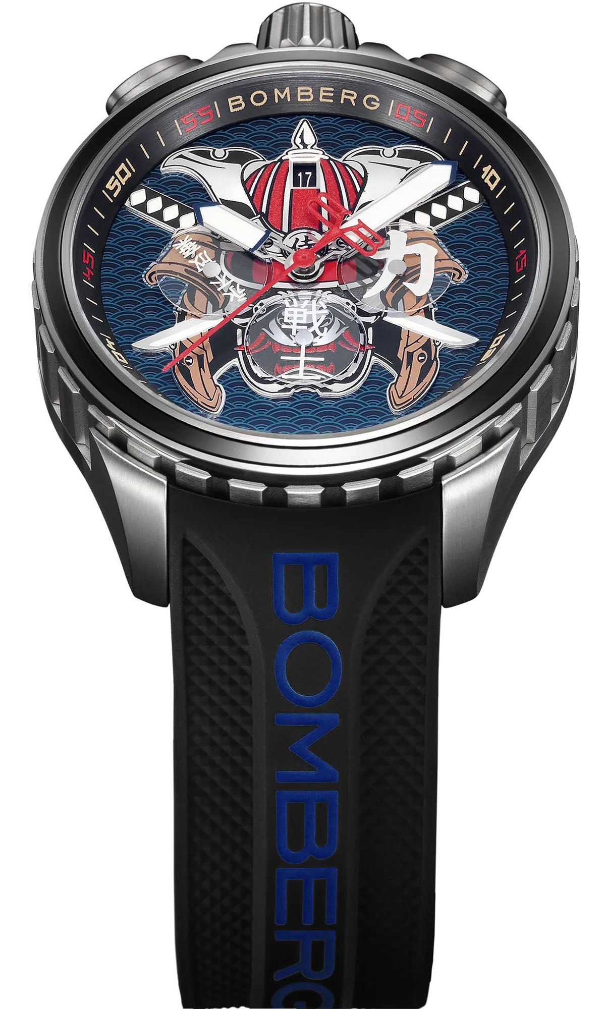Bomberg Bolt-68 Heritage Golden Samurai Limited Edition Watch BS45CHSS ...