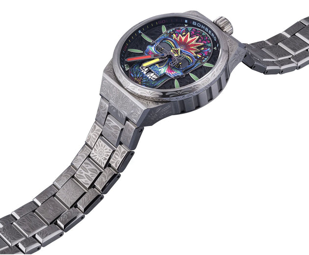 Bomberg Bolt-68 Neo Tattooed Skul II Limited Edition Watch BF43H3SS.07 ...