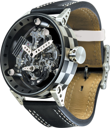 B.R.M. Watch R-50-TN White Hands R-50-TN-AB Watch | Jura Watches