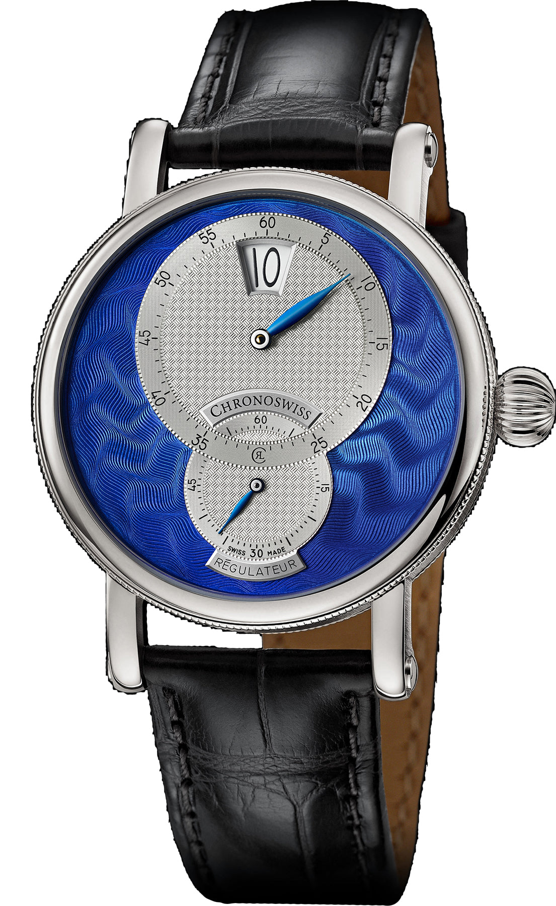 Chronoswiss Watch Regulator Jumping Hour CH-8323E-BL Watch | Jura Watches