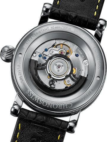 Chronoswiss Watch Flying Regulator Open Gear Limited Edition CH-8753-YEBK Watch | Jura Watches
