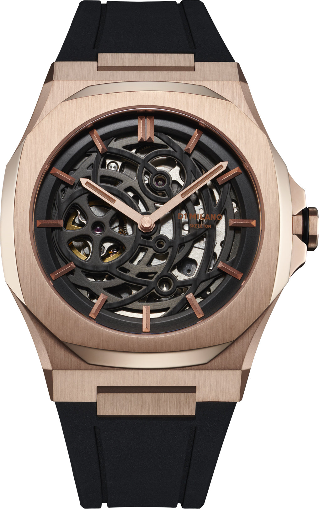 D1 Milano Skeleton Rose Gold D1-SKRJ12 Watch | Jura Watches