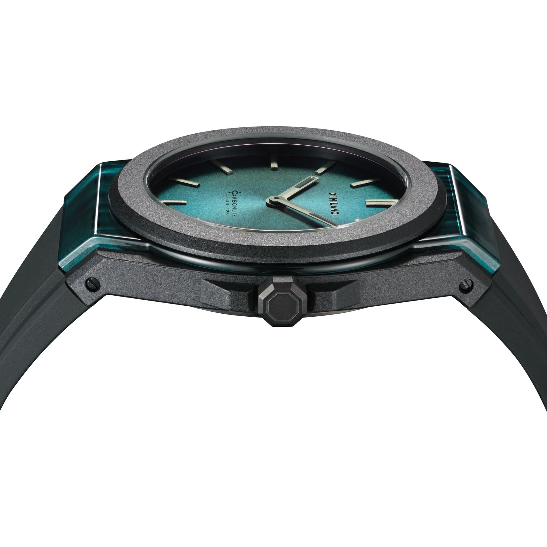 D1 Milano Watch Carbonlite Green Sunray D1-CLRJ05 Watch | Jura Watches