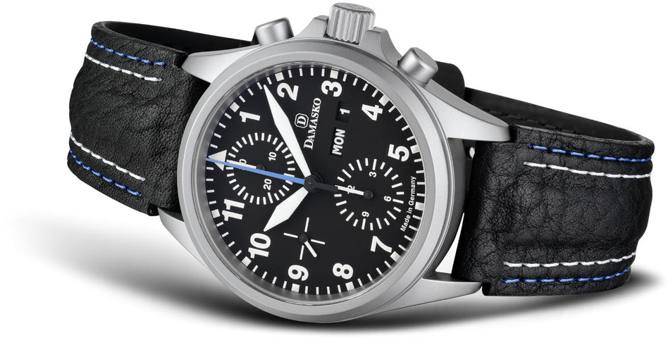 Damasko Watch DC58 Leather Pin DC 58 Leather Pin Watch | Jura Watches