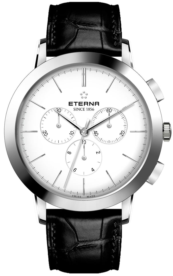 Eterna Watch Eternity Chronograph Quartz 2760.41.10.1383 Watch | Jura ...