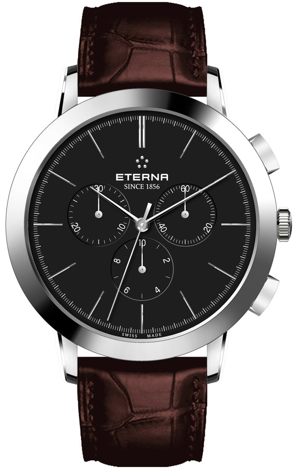 Eterna Watch Eternity Chronograph Quartz 2760.41.50.1415 Watch | Jura ...