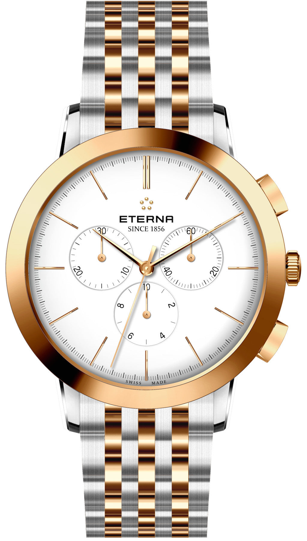 Eterna Watch Eternity Chronograph Quartz 2760.53.11.1746 Watch | Jura ...