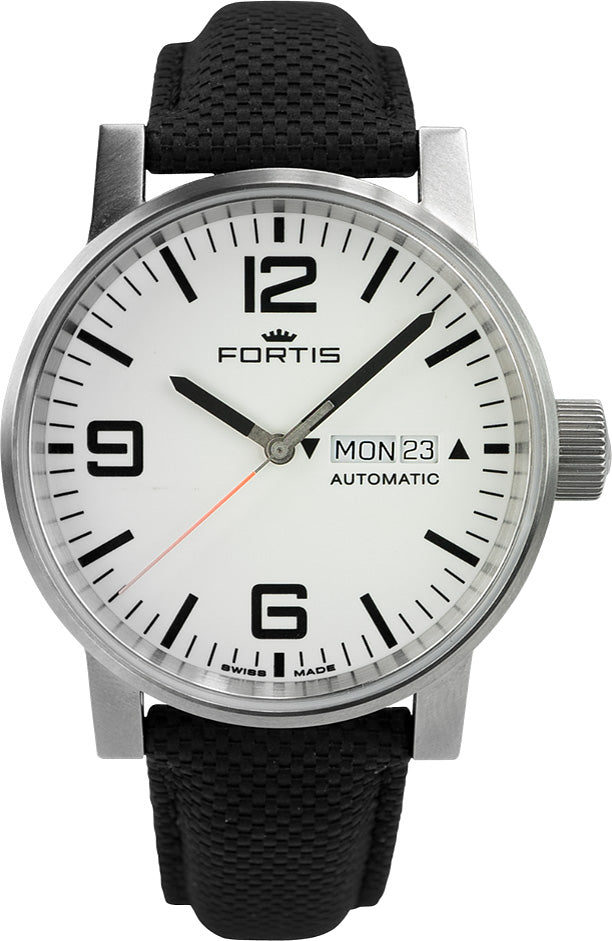 Fortis Watch Cosmonautis Spacematic Steel White 623.10.12 LP Watch ...