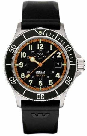 Glycine Watch Combat SUB Automatic 3863.19AT N-D9 Watch | Jura Watches