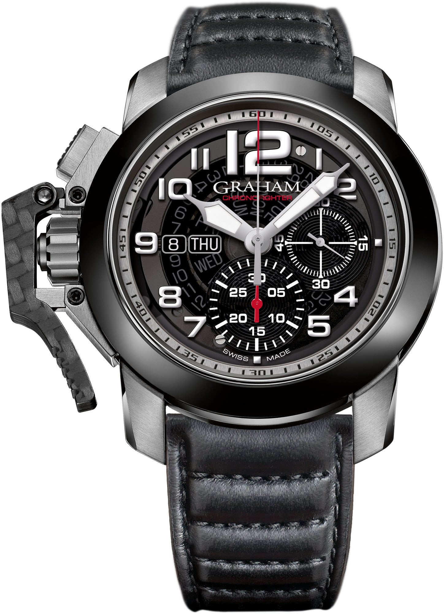 Graham Watch Chronofighter Oversize Target 2CCAC.B33A.L143S Watch ...