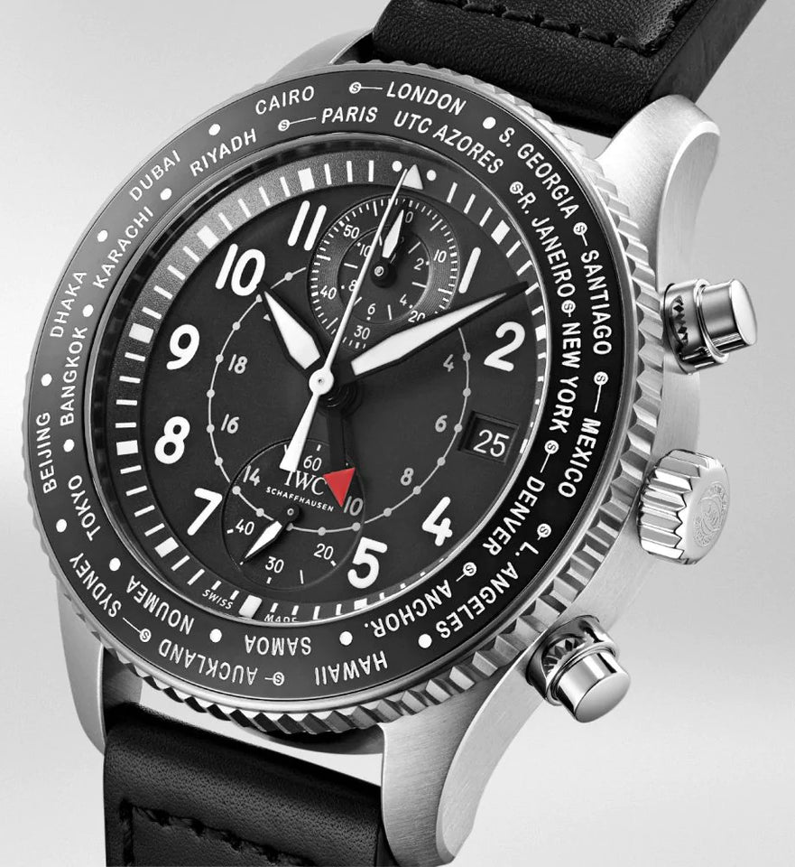 IWC Pilots Timezoner Chronograph IW395001 Watch | Jura Watches