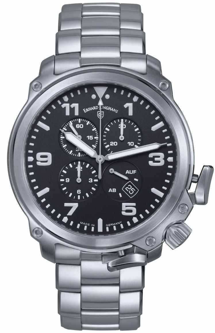 Junghans Watch Erhard Junghans Aerious Chronoscope 028/4002.45 Watch ...
