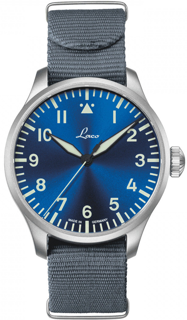 Laco Pilot Basic Augsburg Blue Hour D 862100 Watch | Jura Watches