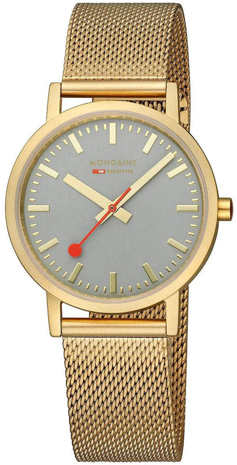 Mondaine Classic Good Gray Watch A660.30314.80SBM Watch | Jura Watches