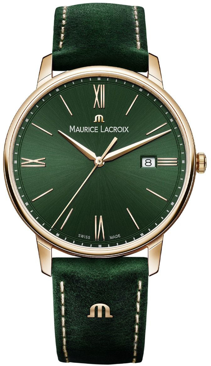 Maurice Lacroix Eliros Smoked Green EL1118-PVP01-610-1 Watch | Jura Watches
