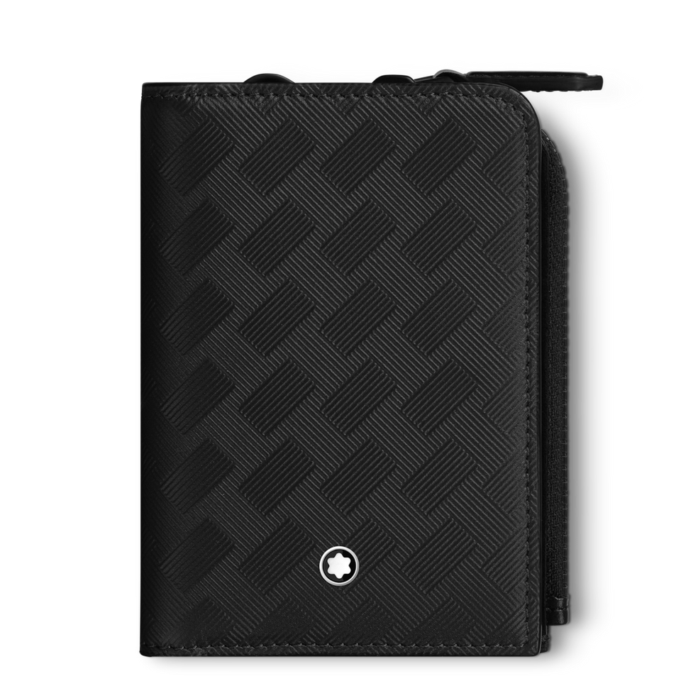 Montblanc Card Holder Extreme 3.0 3cc with Zipped Pocket Black D 128227 ...