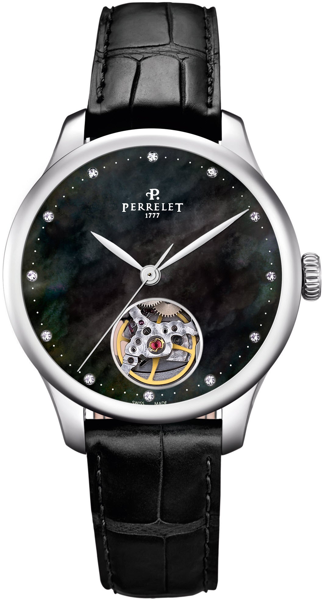 Perrelet Watch First Class Open Heart Lady A2067/4 Watch | Jura Watches