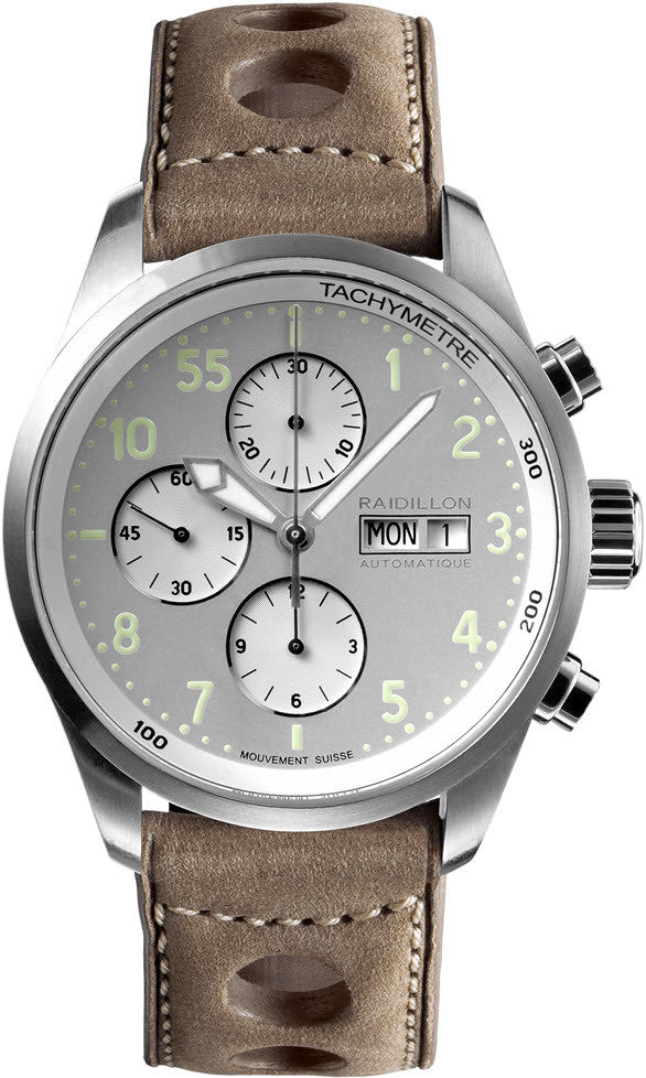 Raidillon Watch Timeless Chronograph Limited Edition 42-C10-062 Watch ...