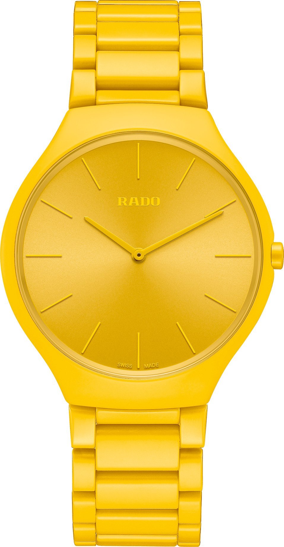 Rado Watch True Thinline Les Couleurs Sunshine Yellow Limited Edition ...