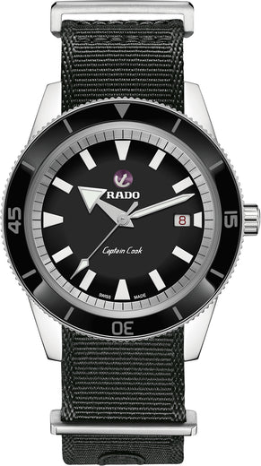 Rado Watch Captain Cook Automatic Plus Strap Kit R32505158 Watch | Jura ...