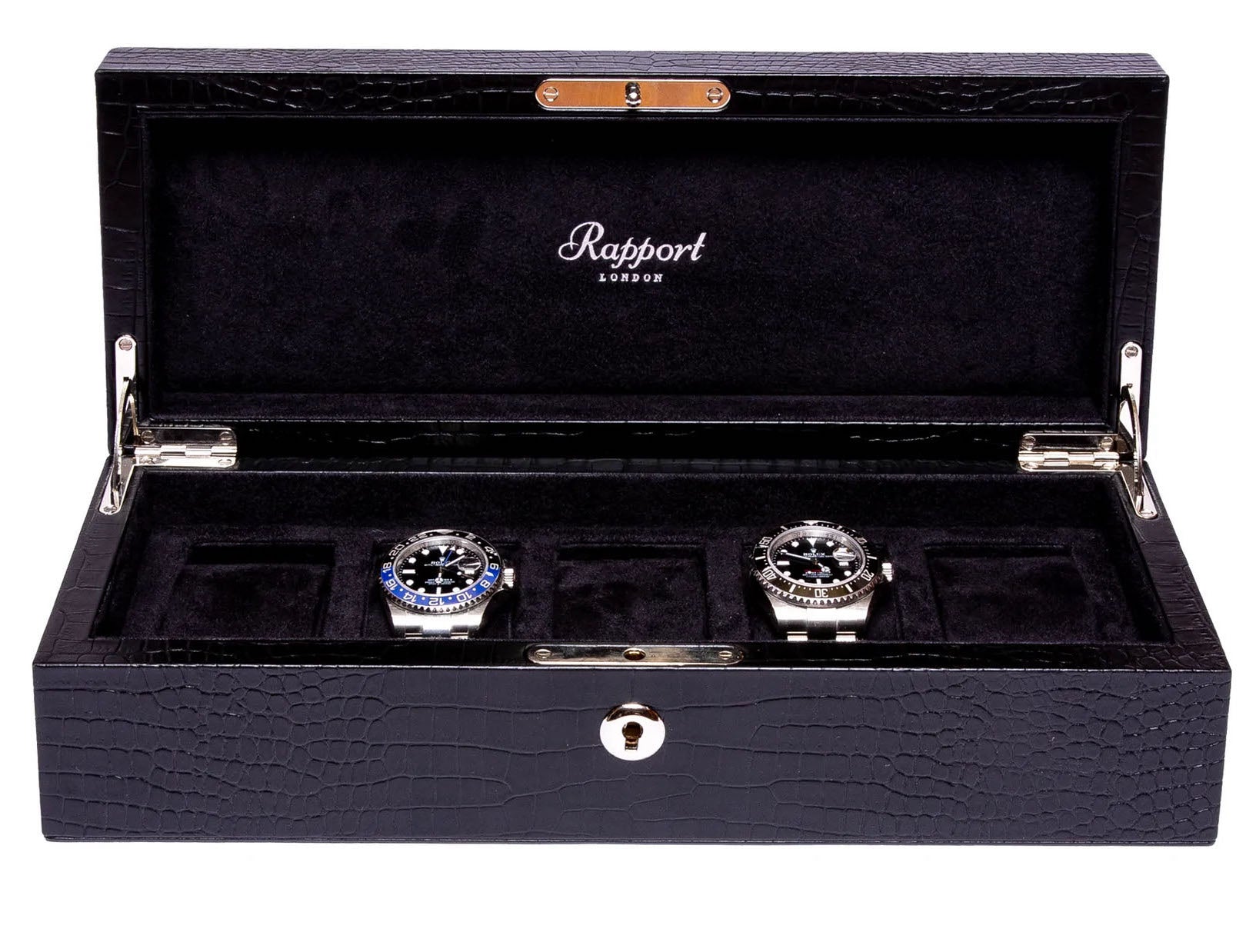 Rapport Watch Box Brompton 5 Black L262 Watch Accessories | Jura Watches