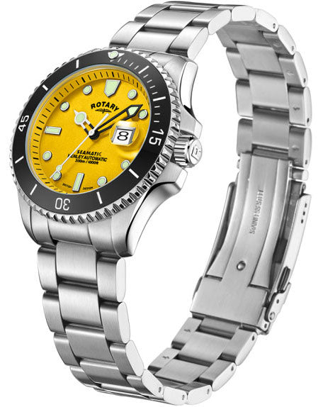 Rotary Watch Henley Seamatic Automatic Divers GB05430/27 Watch | Jura ...