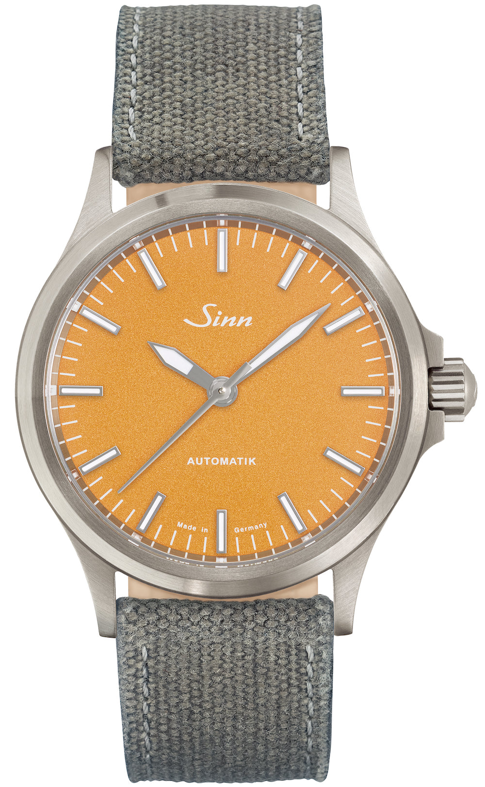 Sinn Watch 556 Citrine Yellow Limited Edition 556.0114 Leather Watch ...