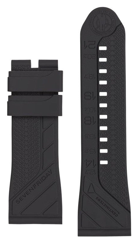 SevenFriday Strap Silicone Grey Silicone Grey Watch strap | Jura Watches