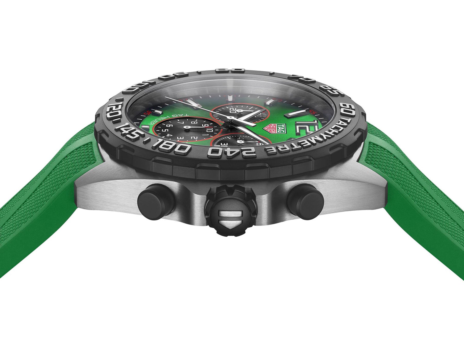 TAG Heuer Formula 1 Chronograph Green Watch CAZ101AP.FT8056 Watch ...