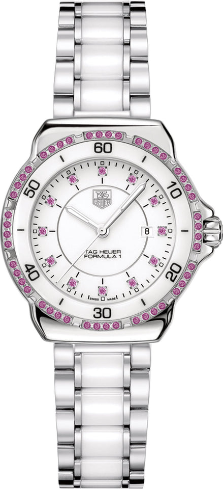 TAG Heuer Watch Formula 1 Pink Sapphire Dial and Bezel WAH1319.BA0868 ...