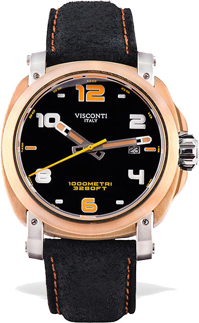 Visconti Watch Isla Majorca Bronze Black KW30-12 Watch | Jura Watches